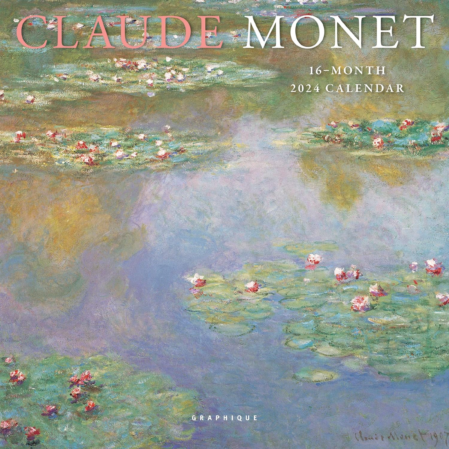 Amazon.com: Graphique 2024 Monet Mini Wall Calendar | 7” x 7” | Thick ...
