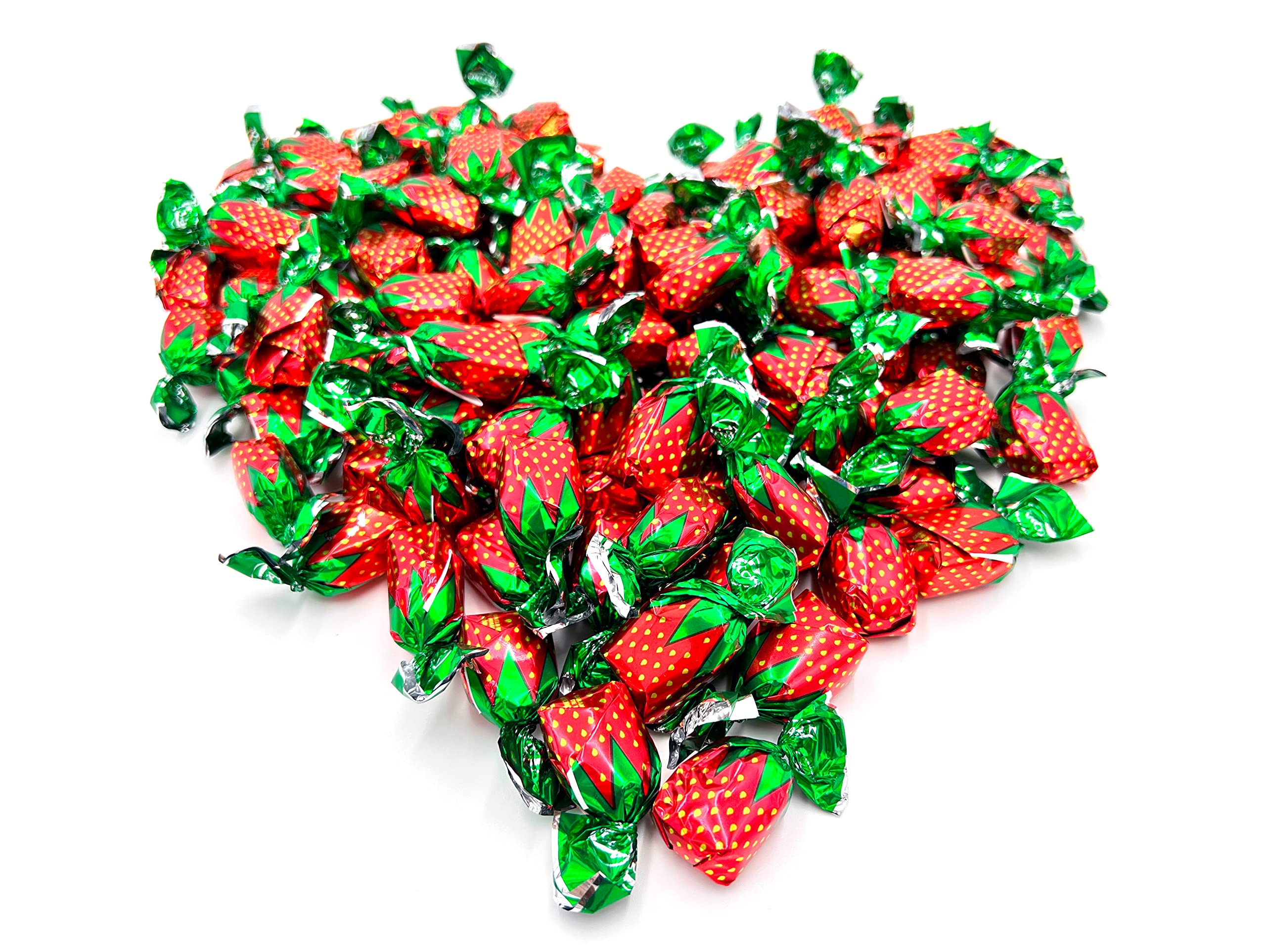 Snapklik.com : Arcor Strawberry Filled Bon Bons Valentines Day Hard Candy
