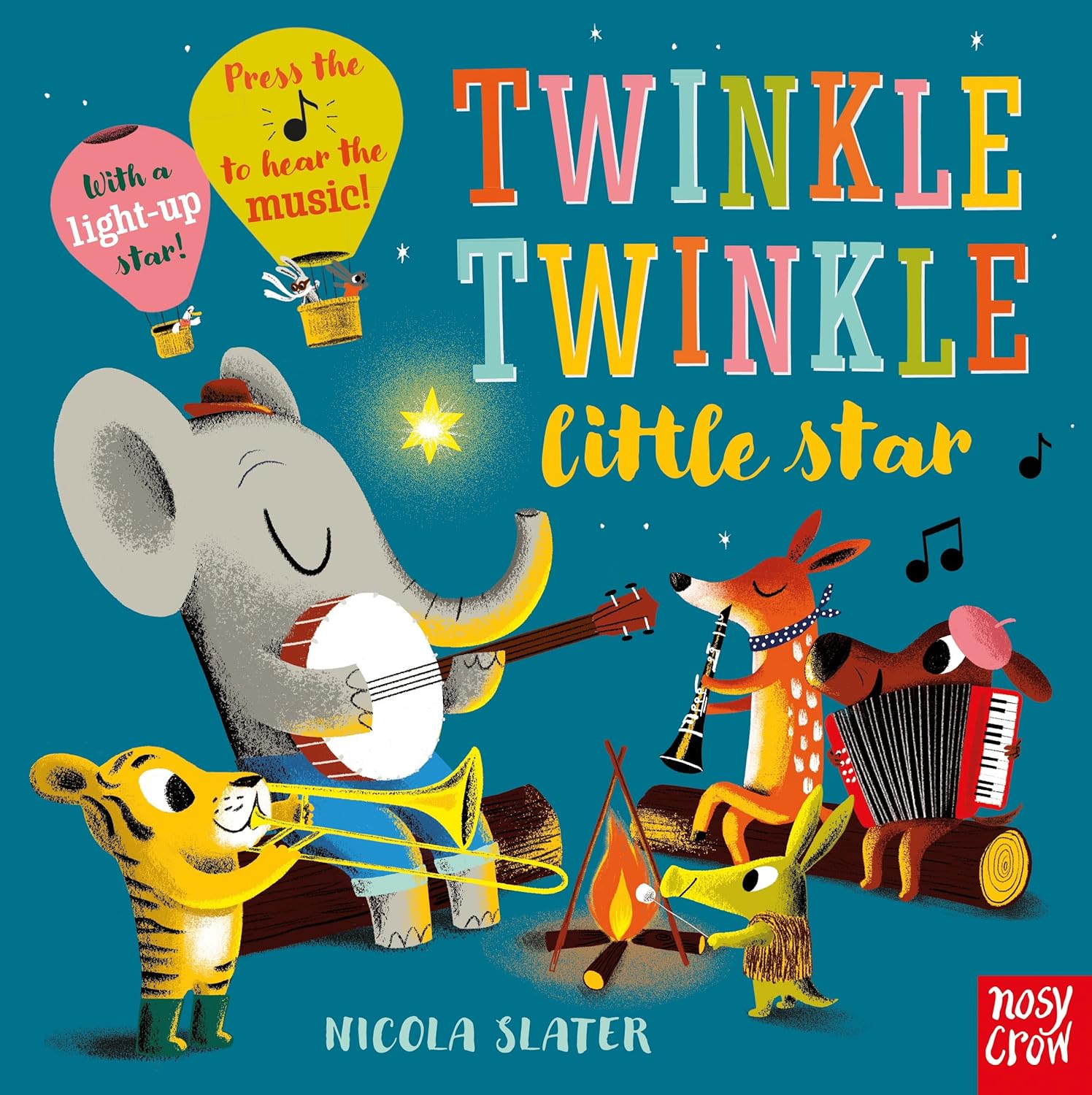 Twinkle Twinkle Little Star: Sound Buttons to Press and a Light Up Star ...