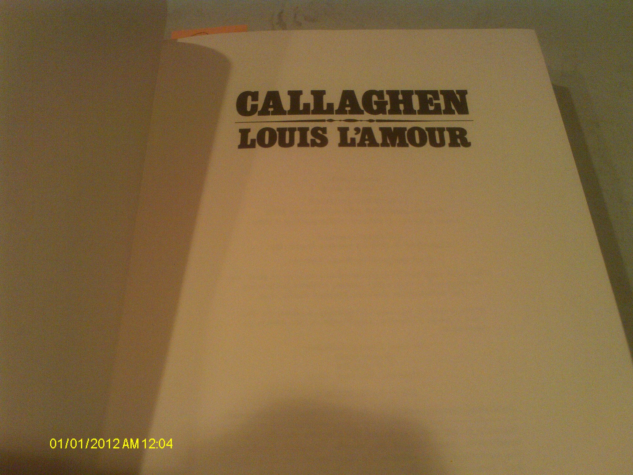 Callaghen Louis Lamour Collection: Louis L'Amour: 9780553062397: Amazon ...