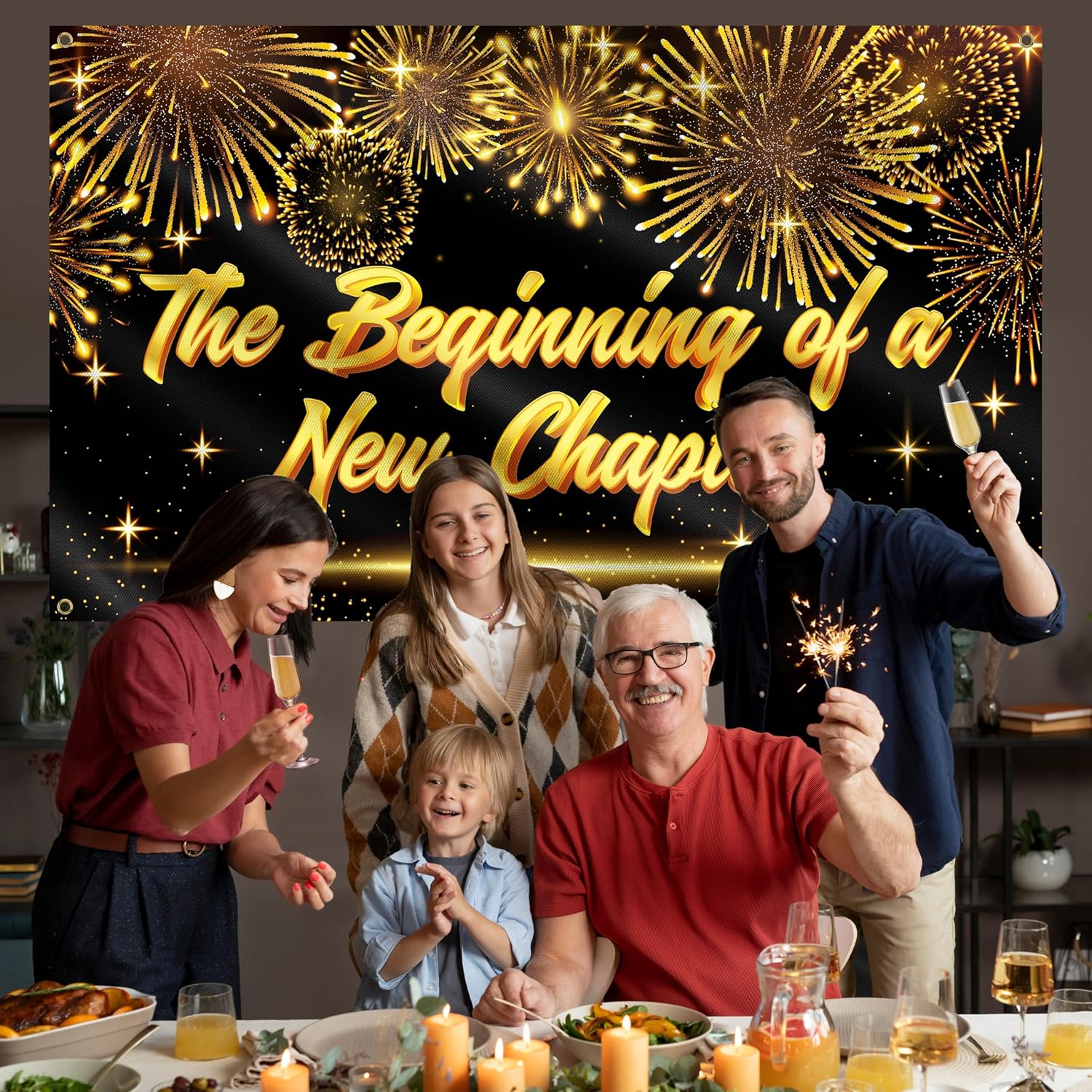 The Beginning of a New Chapter Banner – Good Luck Banner ...