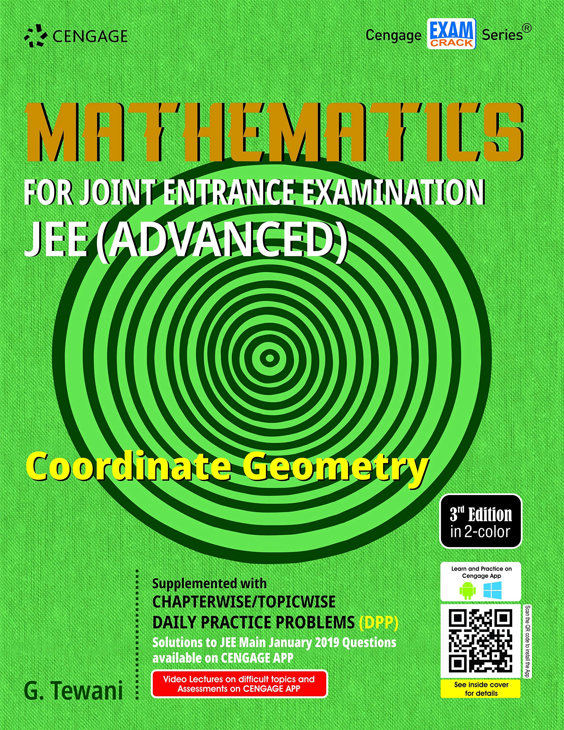 Buy MATHEMATICS FOR JEE ADVANCED : COORDINATE GEOMETRY, 3RD EDITION ...