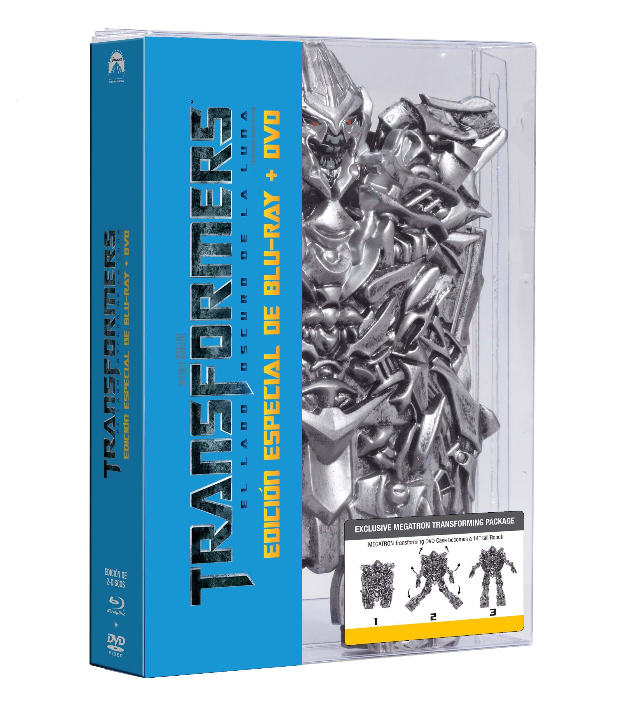 Portada Del Dvd De Transformers El Lado Oscuro De La Luna Transformers