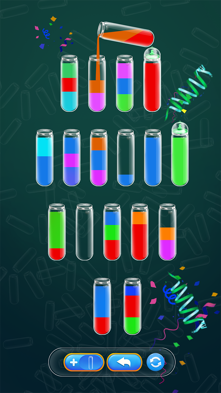 Water Sorting Puzzle - Bottle Color Sort Puzzle Game - App on the ...