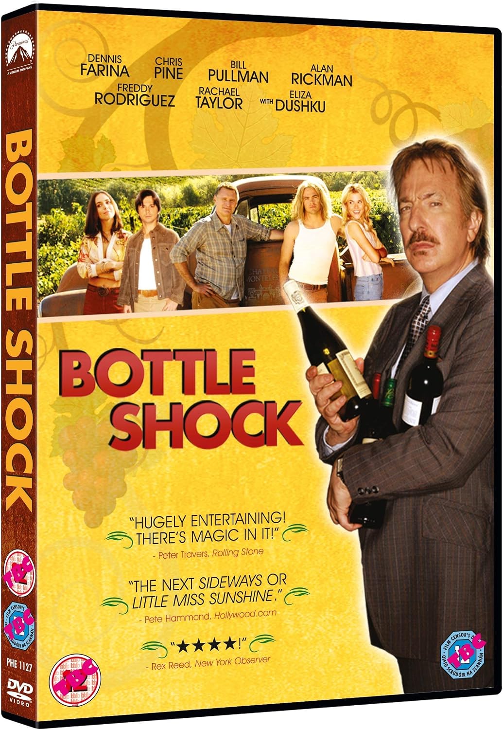 Bottle Shock [DVD] [2008]: Amazon.co.uk: Alan Rickman, Chris Pine, Bill ...