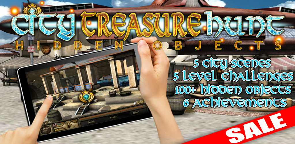 City Treasure Hunt Hidden Objects Quest Game App:www.amazon.com ...