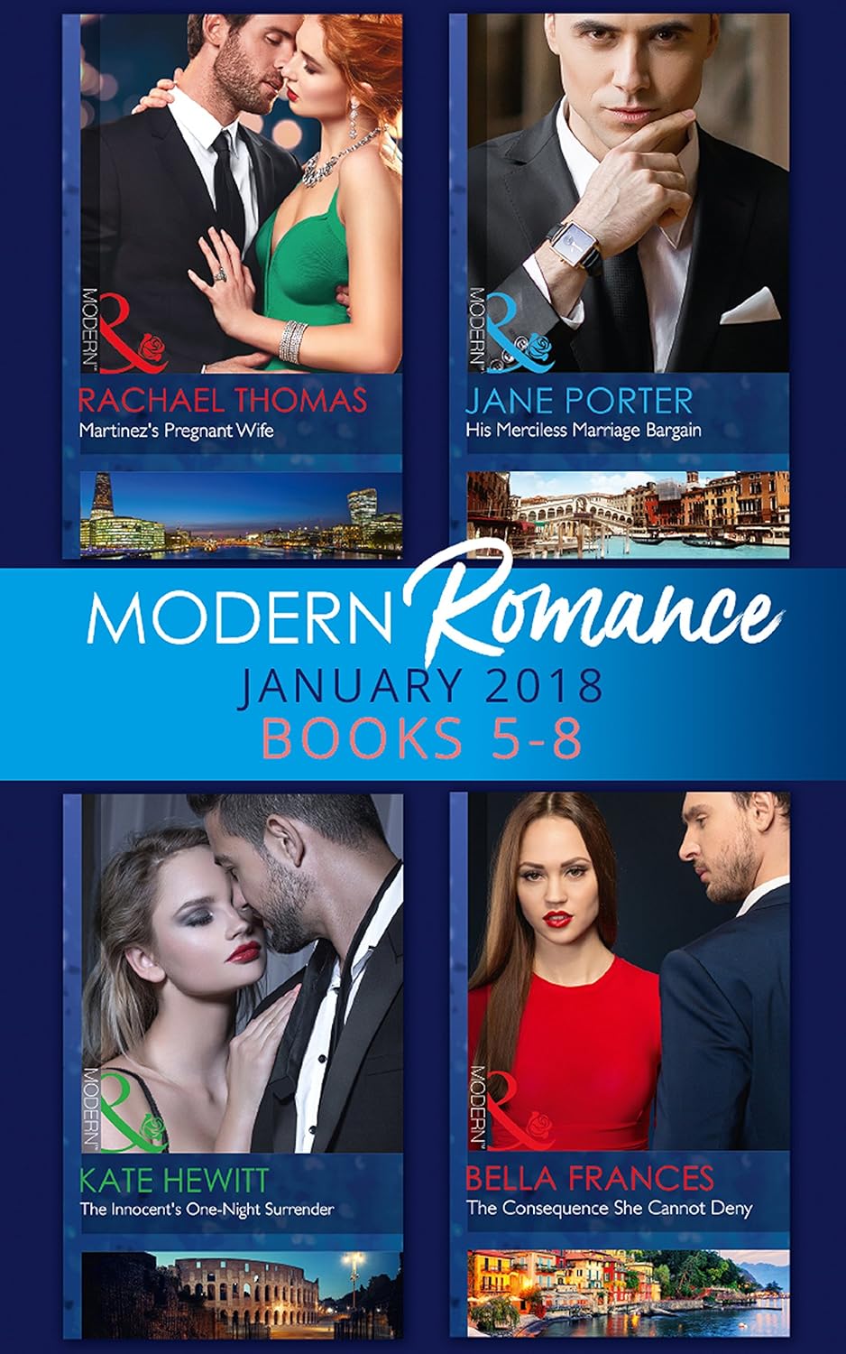 Modern Romance Collection: January Books 5 - 8: Martinez's Pregnant ...