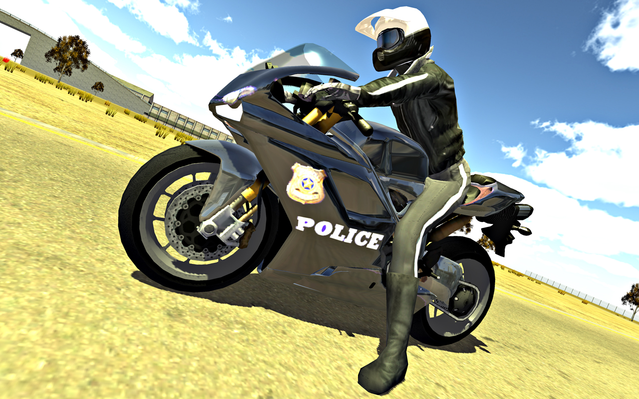 Police Bike Extreme Driving : Stunt Action Racing - Application sur ...