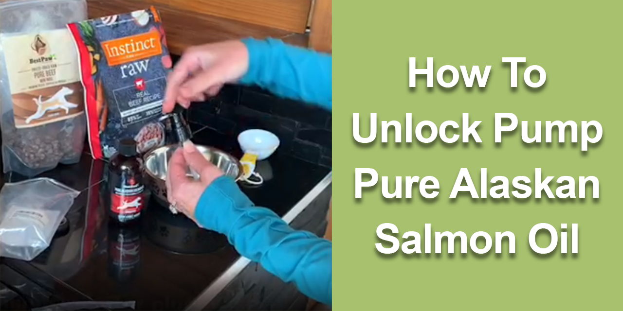 Watch How To Unlock Pump - Pure Alaskan Salmon Oil on Amazon Live