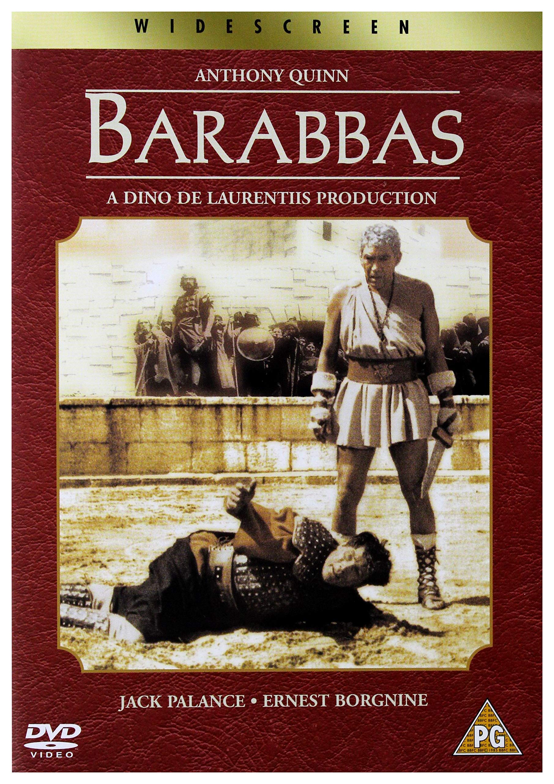 Barabbas [DVD] [2002]: Amazon.co.uk: Anthony Quinn, Jack Palance ...