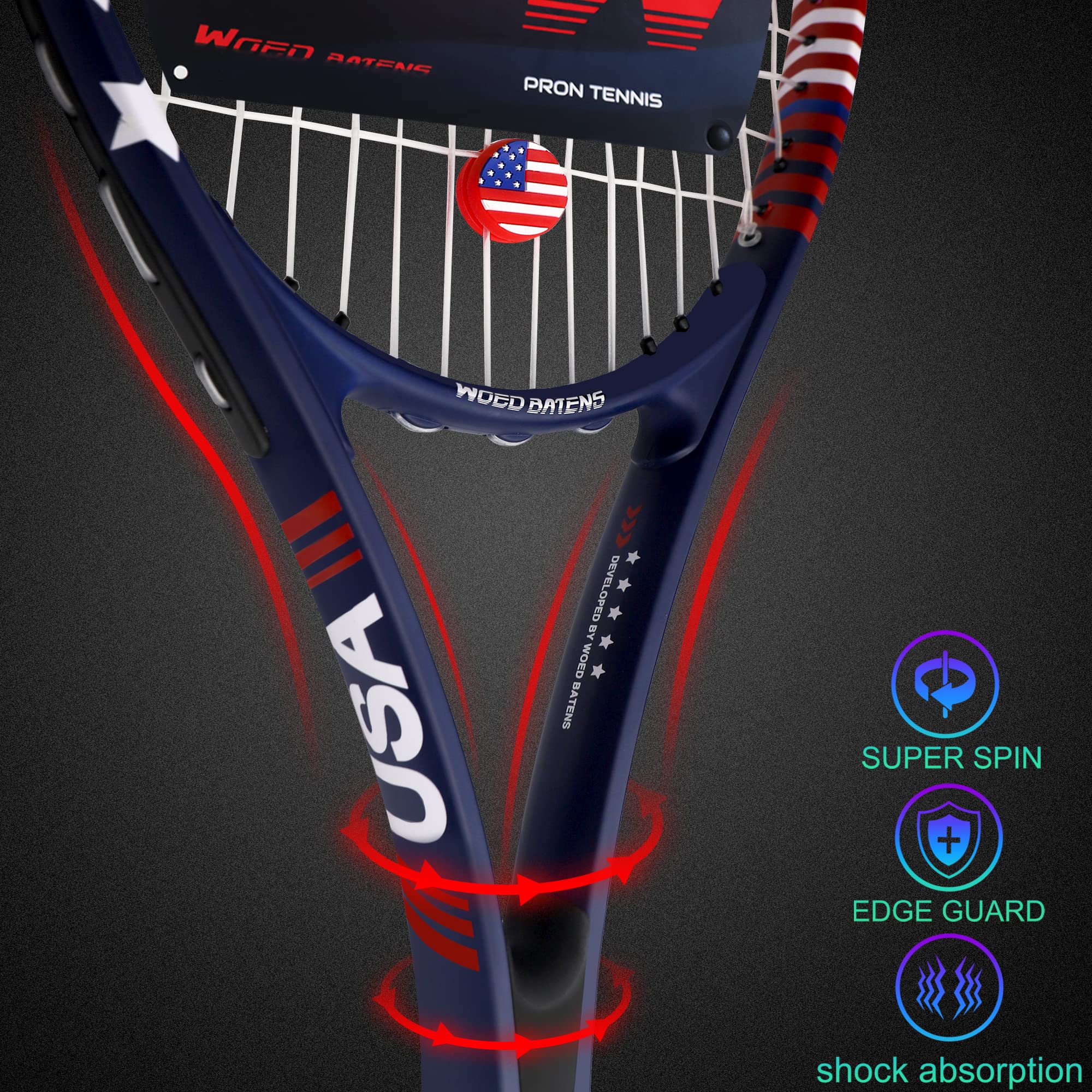 Tennis Racket for Adults 27 Inch Tennis Racquets