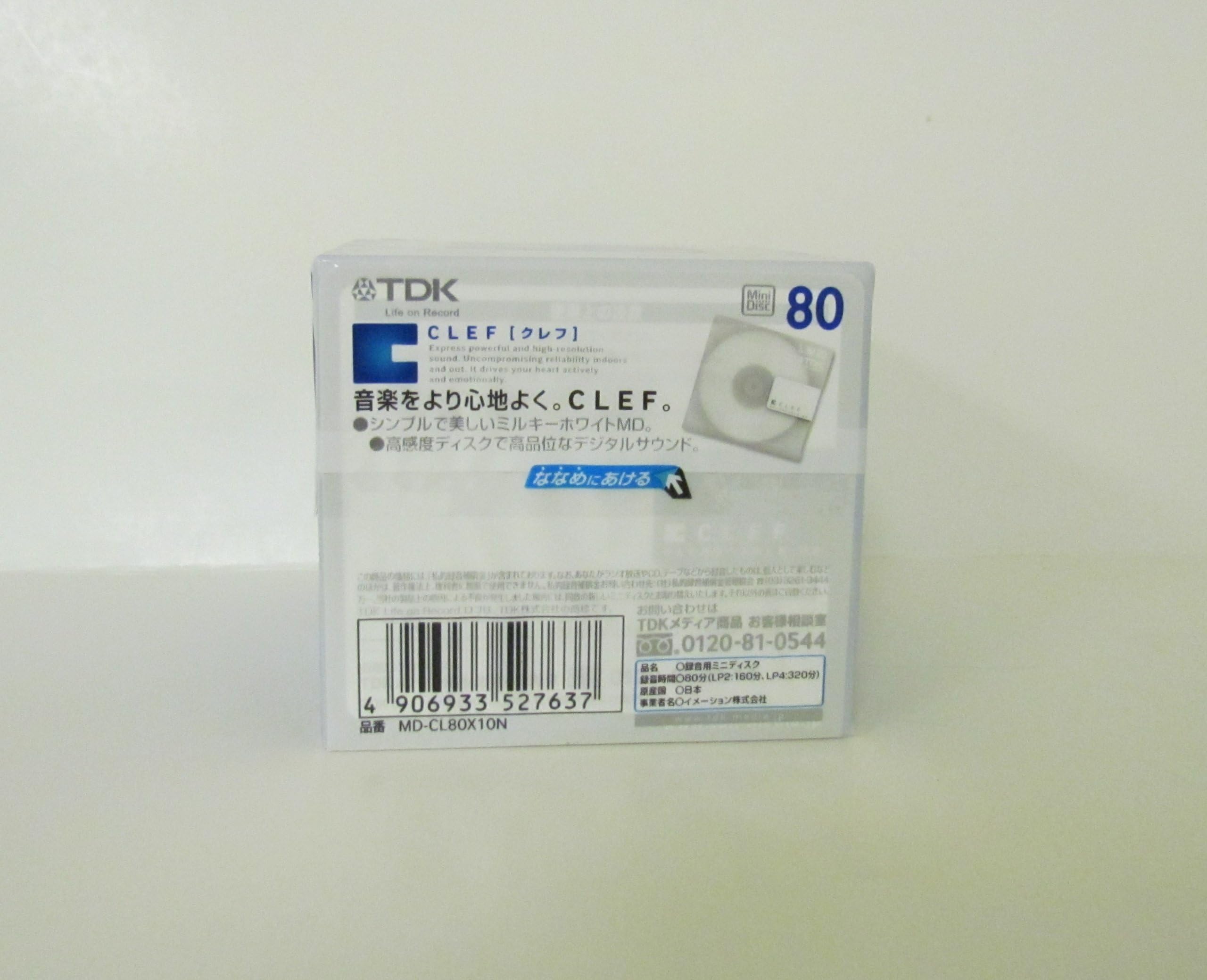 Amazon.com: SONY MD80 Minidisc 80 Minute MDW80T : Electronics