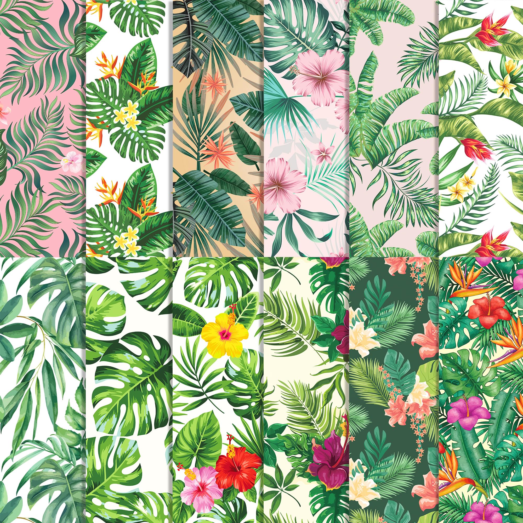 Hawaiian Scrapbook Paper