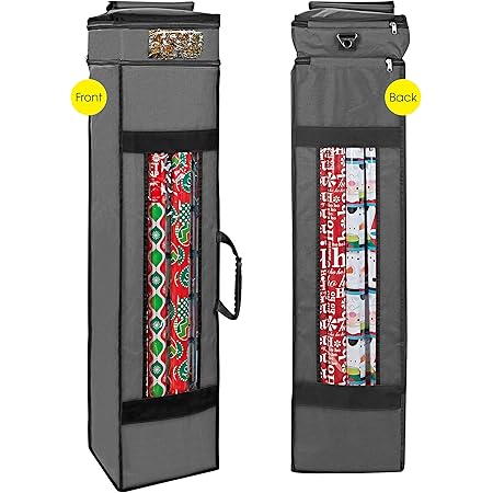 Amazon.com: Wrapping Paper Storage Container – Fits up to 27 Rolls 1 3/ ...
