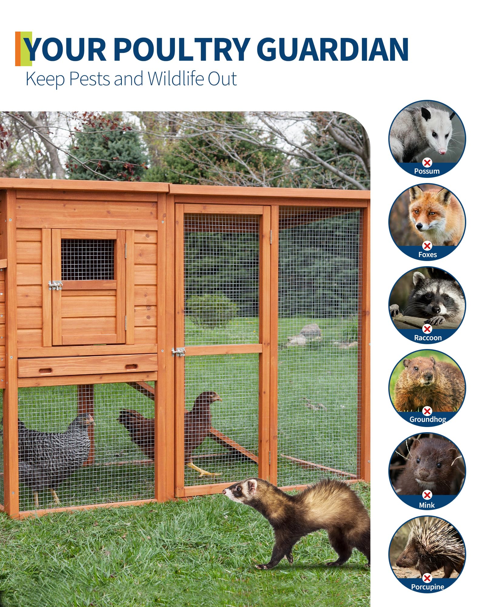 Snapklik.com : 1/2 In 36 In X 100 Ft Hardware Cloth, 19GA Chicken Wire ...