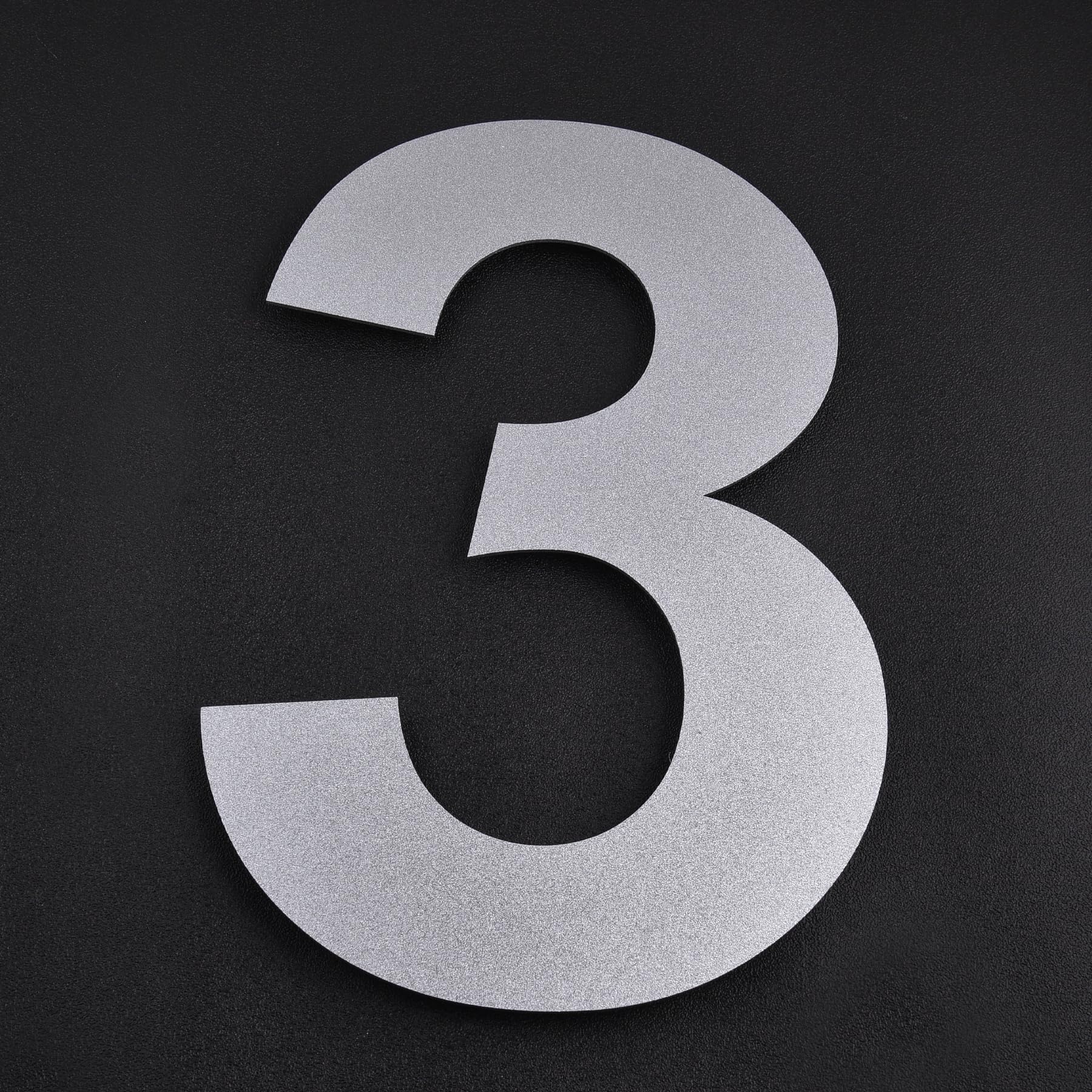 Amazon.com: BetLight 12 Inch High House Numbers for Outside - Silver ...