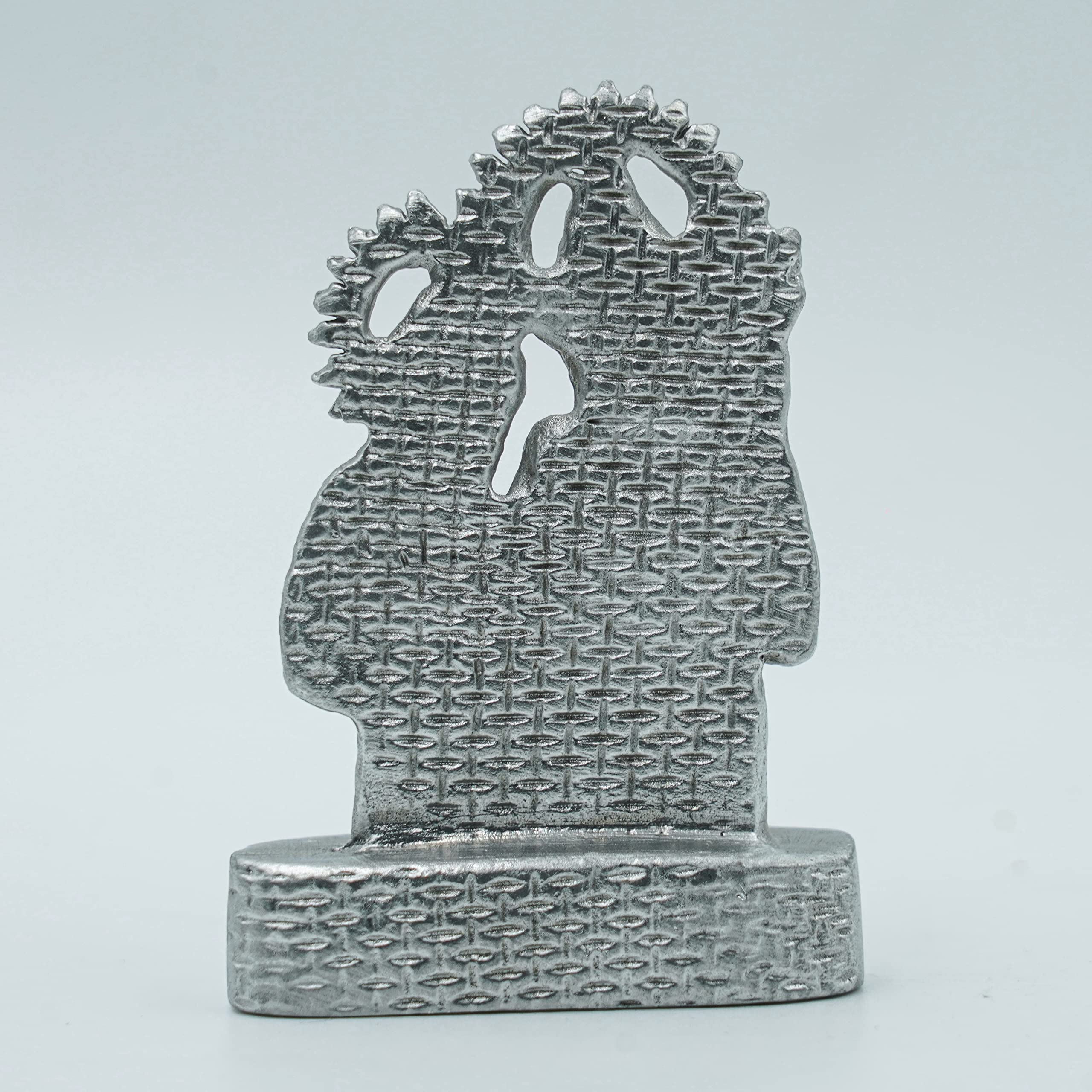 Buy PANDIT NM SHRIMALI Parad Shiv Parivar Idol Statue Mercury Made ...