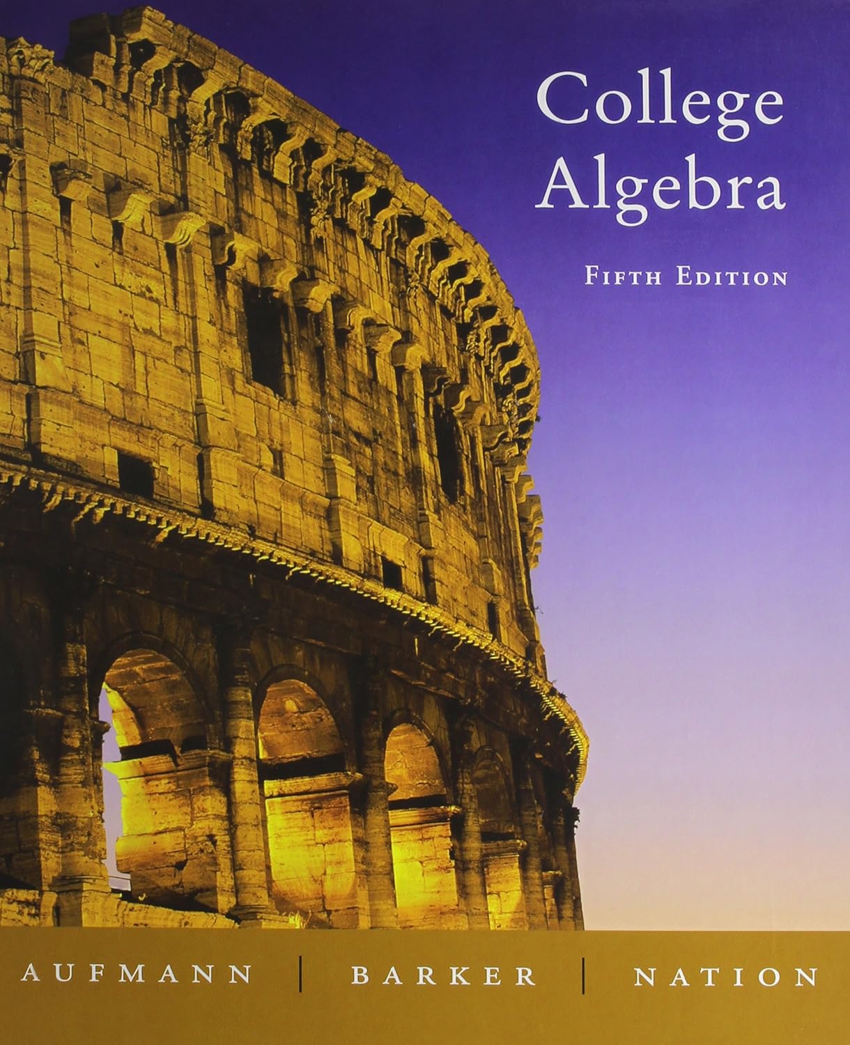 College Algebra + Mathspace Cd + Study Guide and Solutions Manual 5th ...