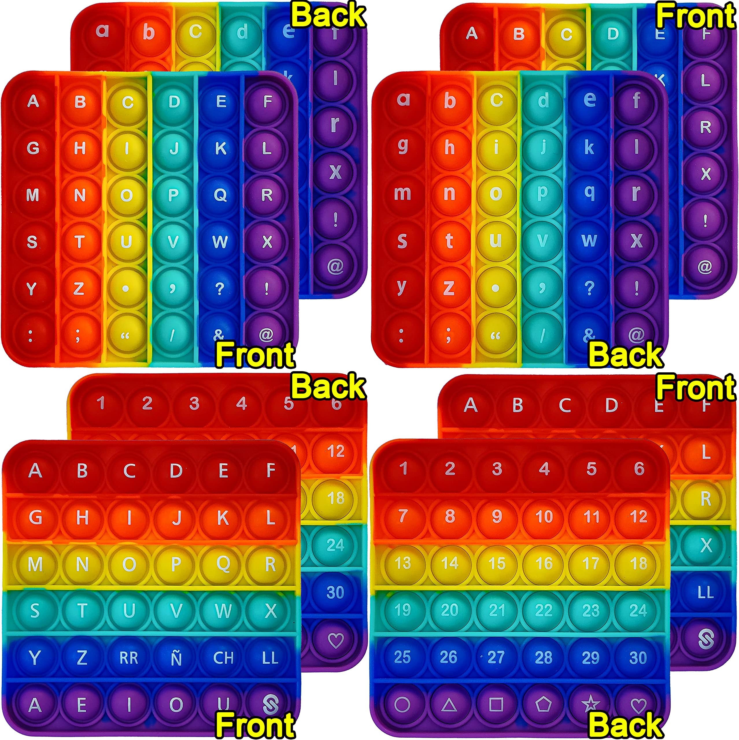 Amazon.com : THE FIDGET GAME Word Pop CVC Words Mats for Classrooms ...