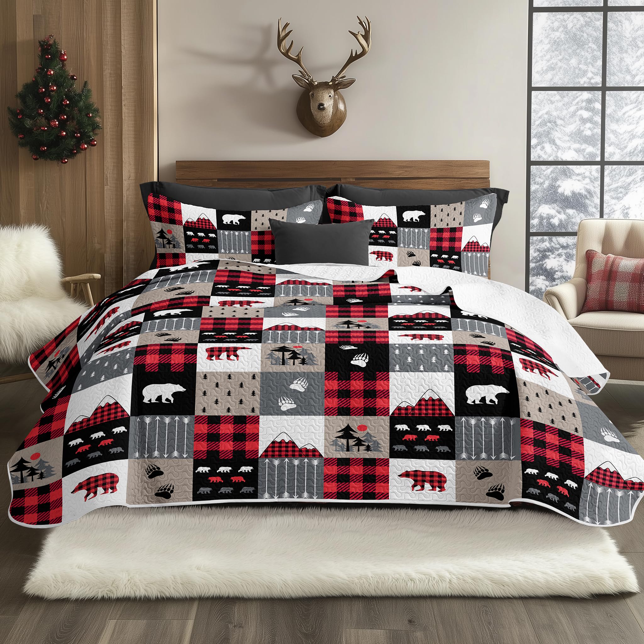 Rustic Quilted Bedspreads Queen Size 10 Pioneer Woman Bedding Options