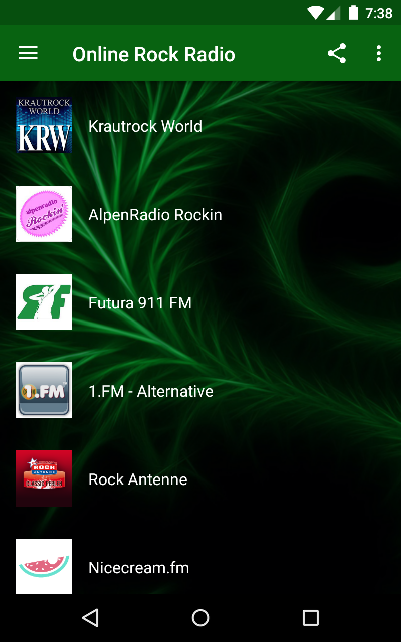 Online Rock Radio - App on Amazon Appstore