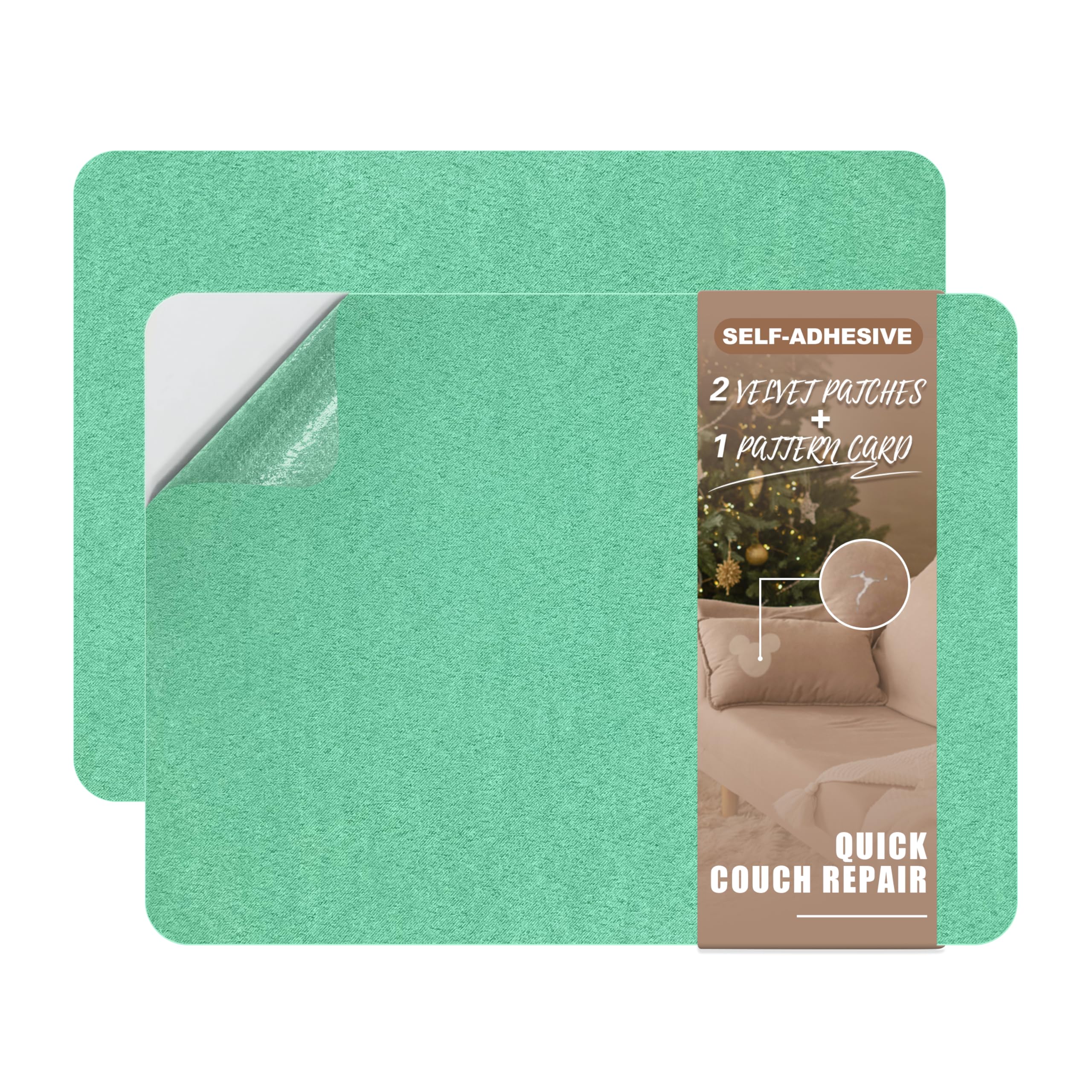 Amazon.com: Azobur Fabric Couch Repair Patch 8.3 x 11 inches,Self ...