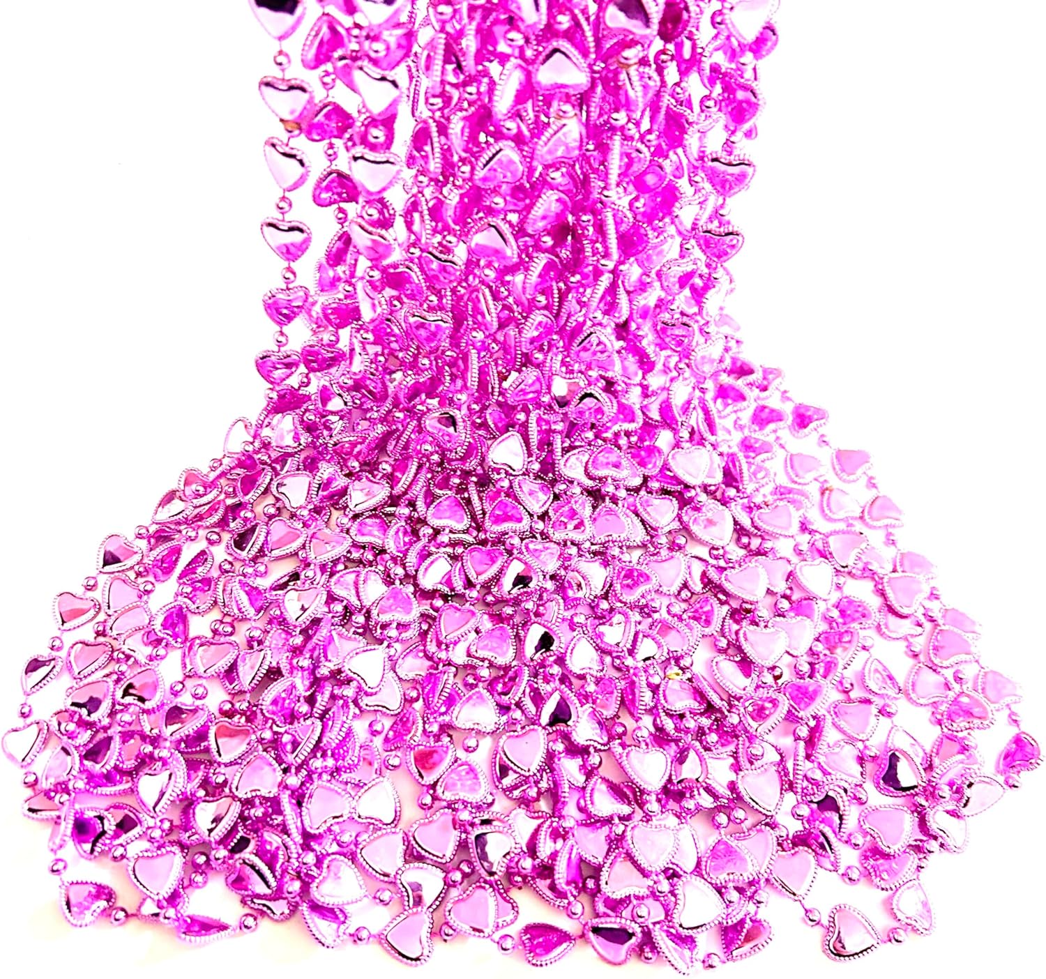 Amazon.com: Afson 36 Pcs Valentine Beads Necklaces Valentine's Day ...