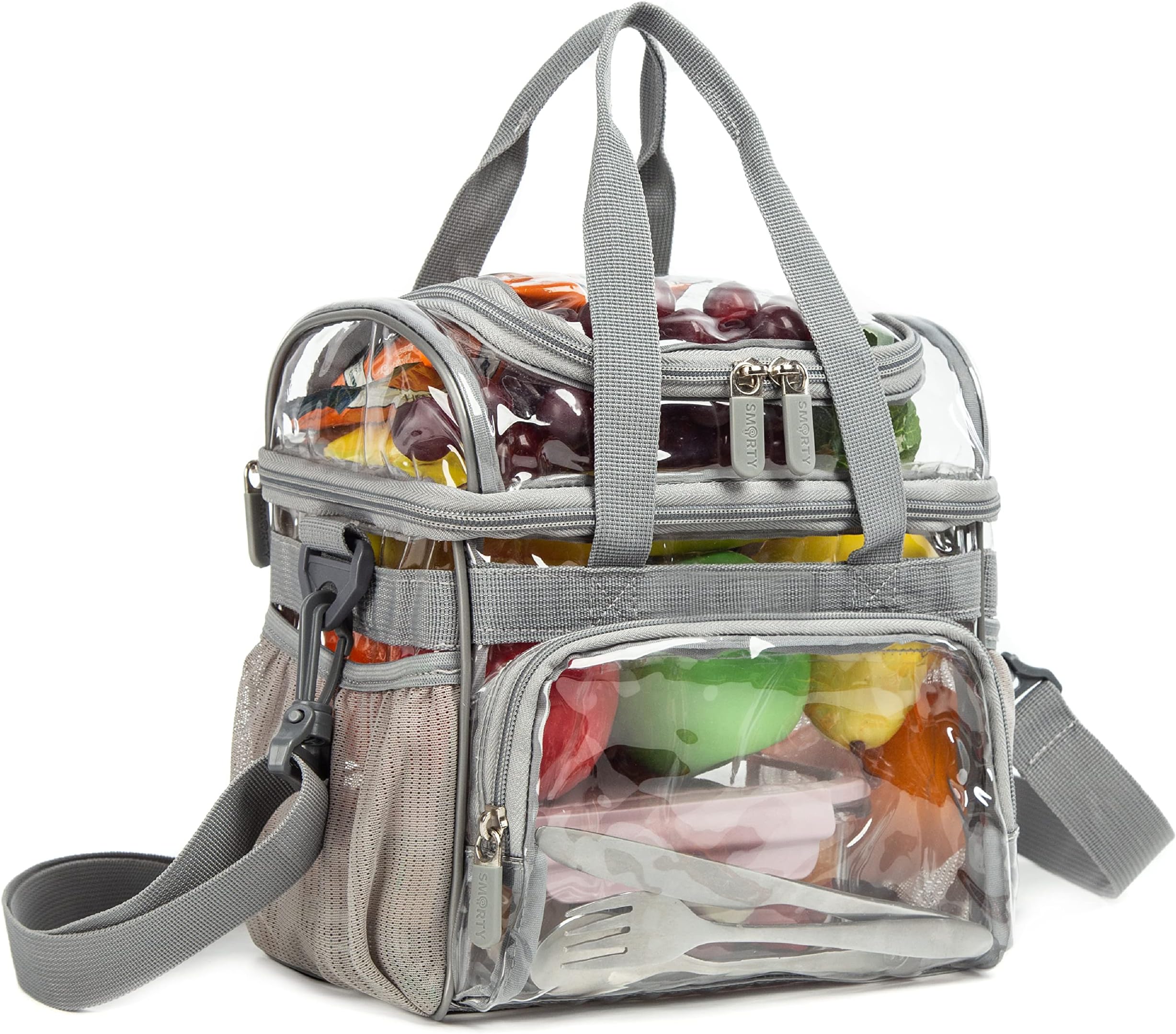 Amazon.com: BORMELUN Clear Lunch Bag for Work - Heavy Duty Transparent ...