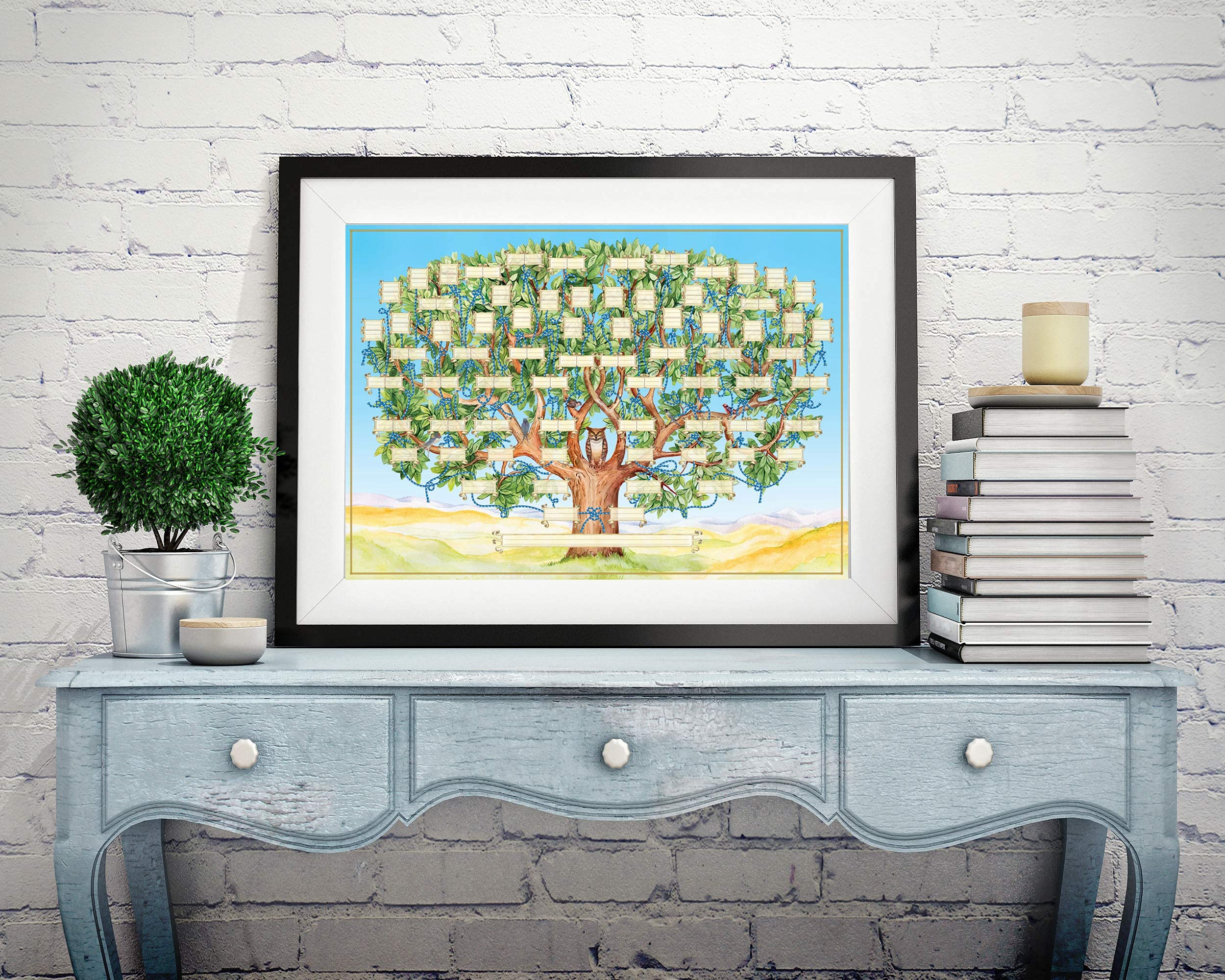 Buy "Family Tree" chart , The genealogical tree for self-completion ...