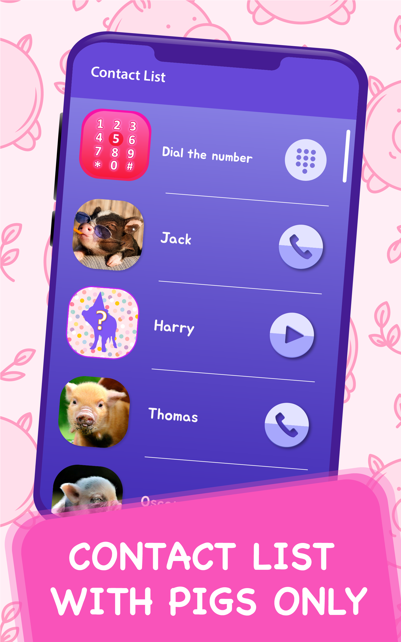 Fake Call: Piggy - App on Amazon Appstore