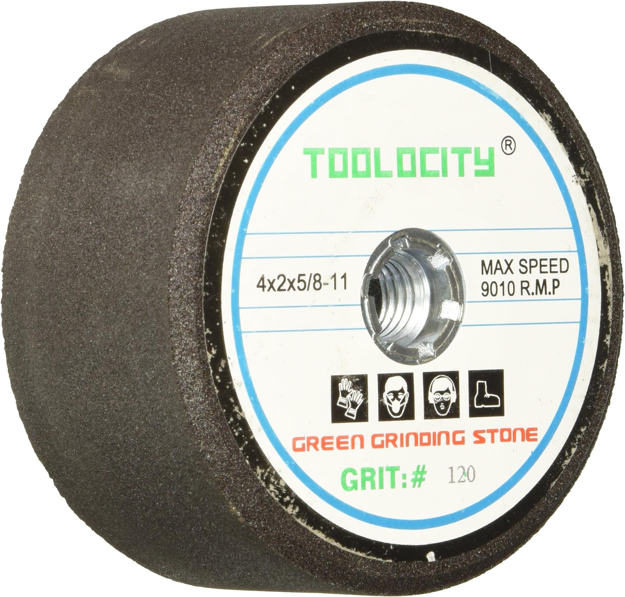 Amazon.com: Toolocity GSB0080G 4-Inch Green Grinding Stone 80 Grit with ...