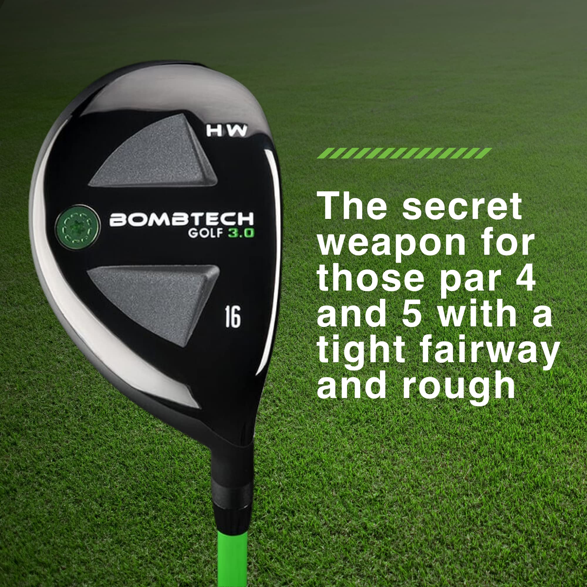 BombTech Golf - Hybrid Wood - New Club Category! Get The Distance and ...
