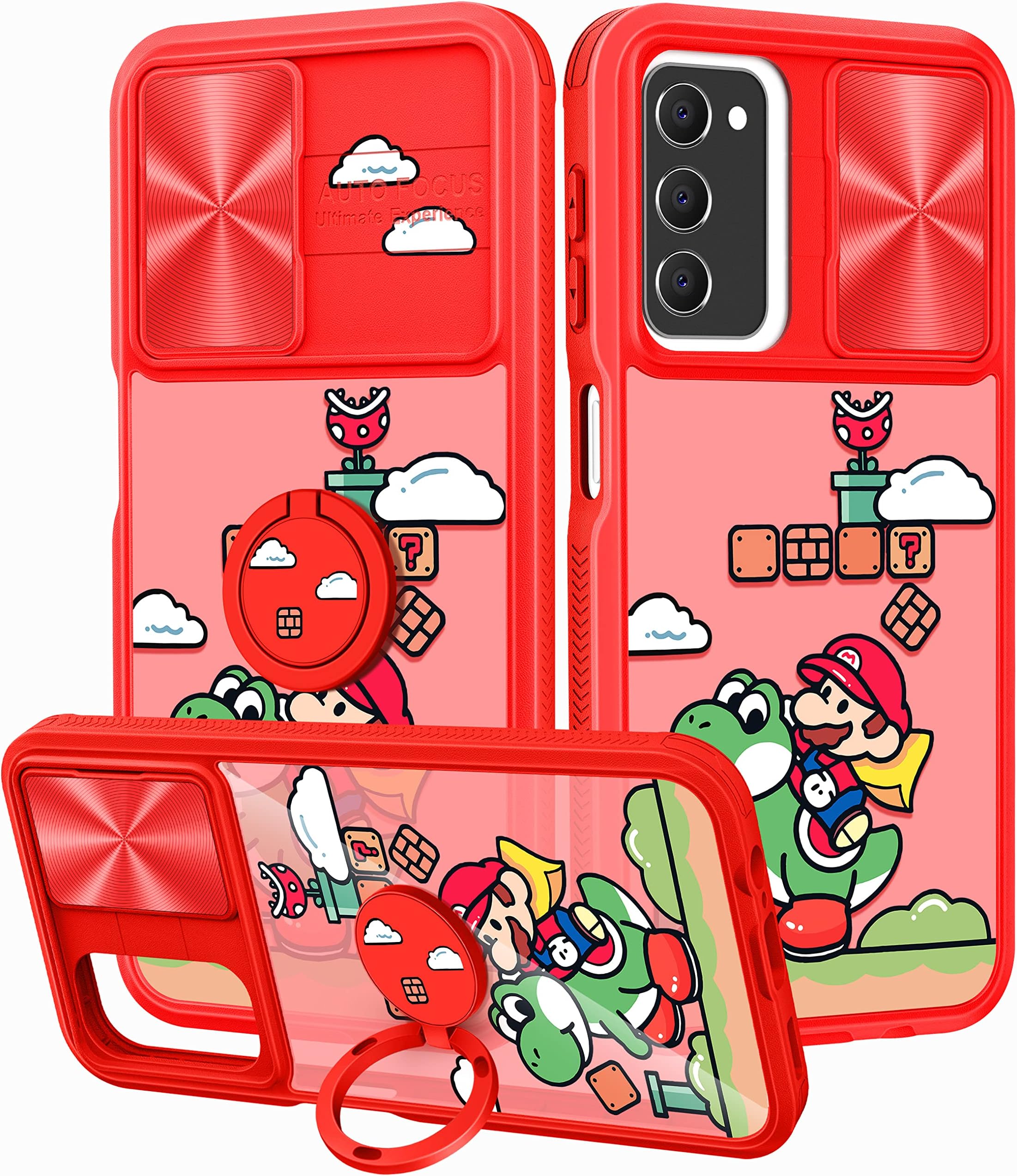 Amazon.com: Joyleop Cute Case for Samsung Galaxy A03S Cartoon Anime ...