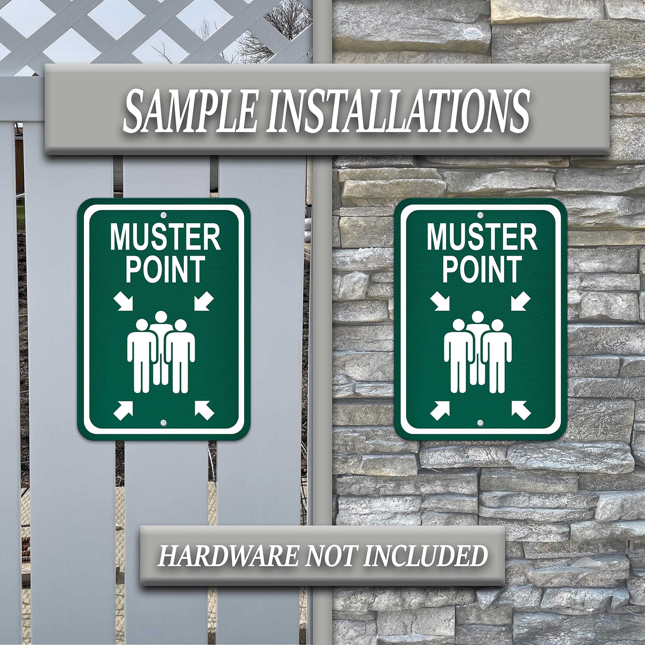 Muster Point Signs Muster Point Signs | Seton