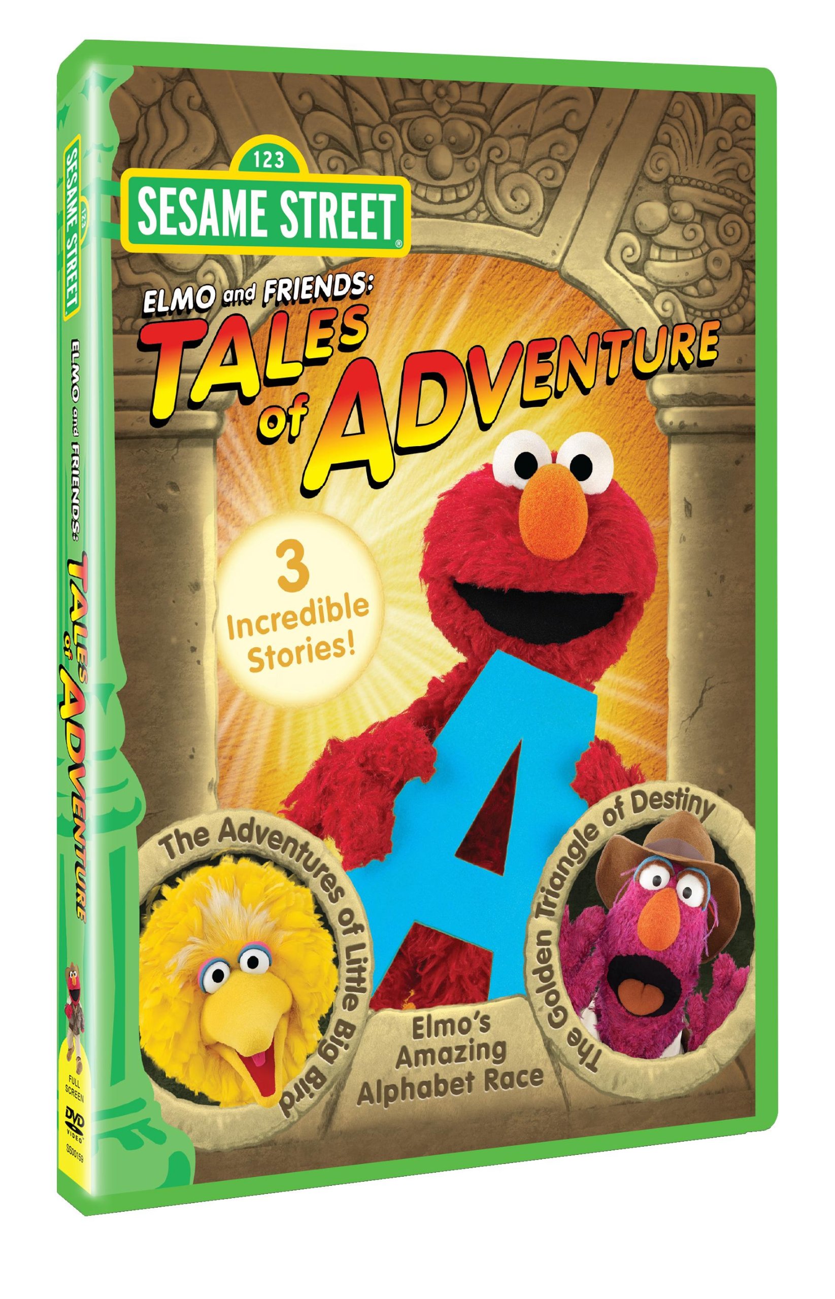 Amazon.com: Sesame Street: Elmo and Friends - Tales of Adventure [DVD ...