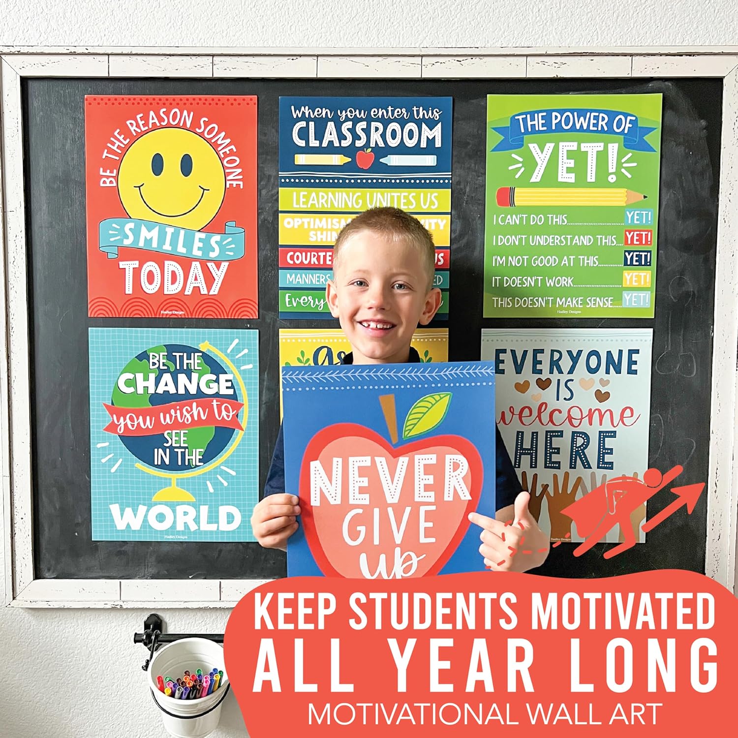 Colorful Classroom Decor Signs - Welcome & Macao | Ubuy