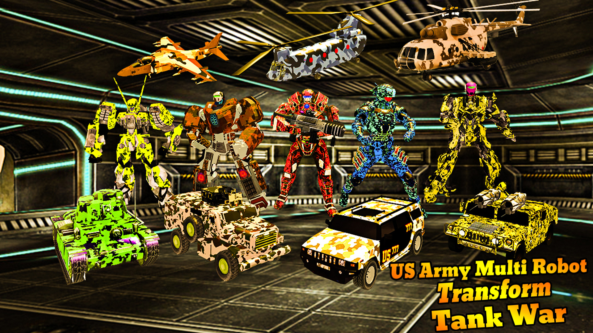 US Army Multi Robot Transform Tank War-Robot Games Free Game - App on Amazon Appstore