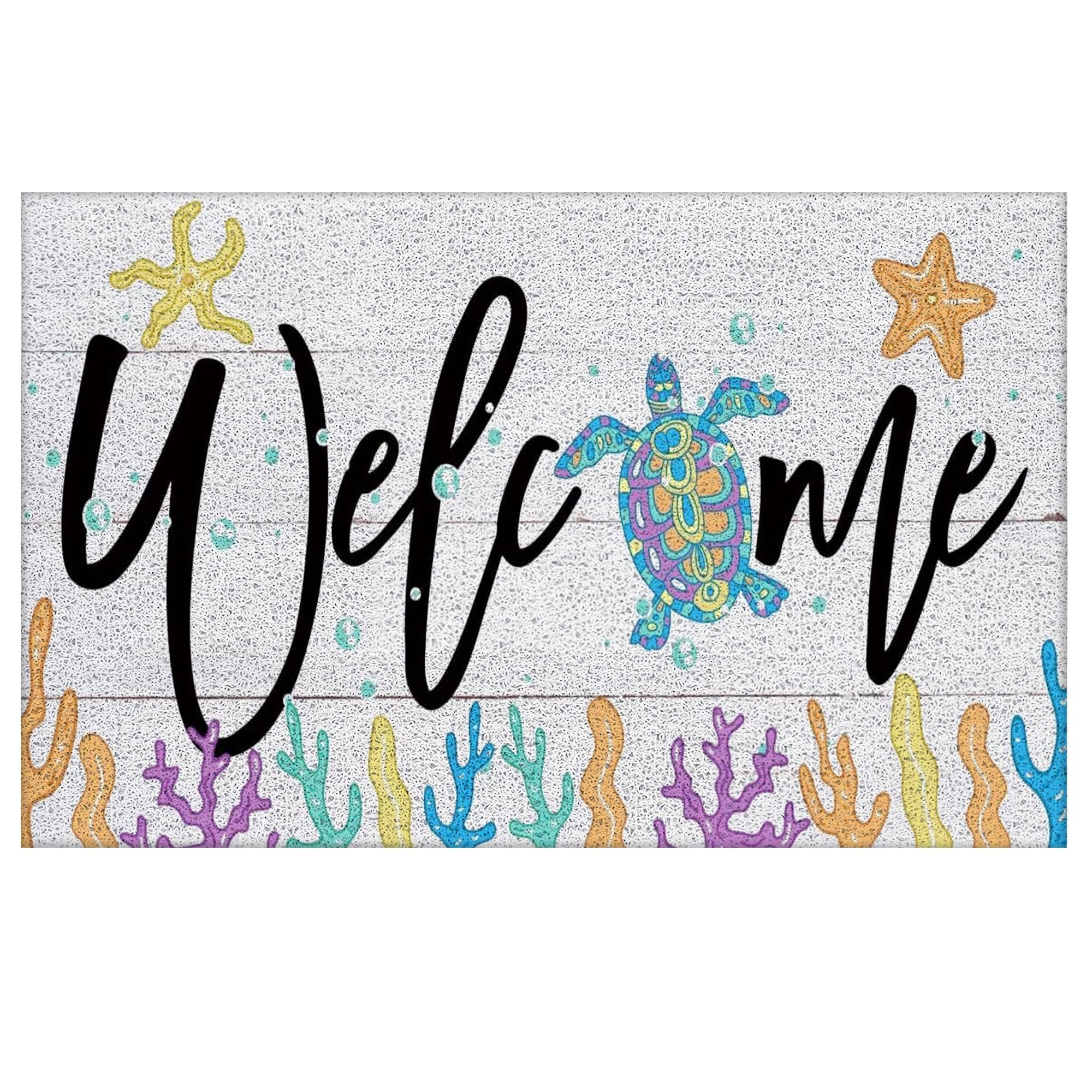 Amazon.com: Supwhd Beach Welcome Mat, Beach Front Door Mats Outdoor ...
