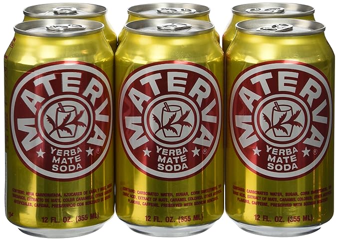 Amazon.com : Materva Soda, 6/12 Ounce. : Soda Soft Drinks : Grocery ...