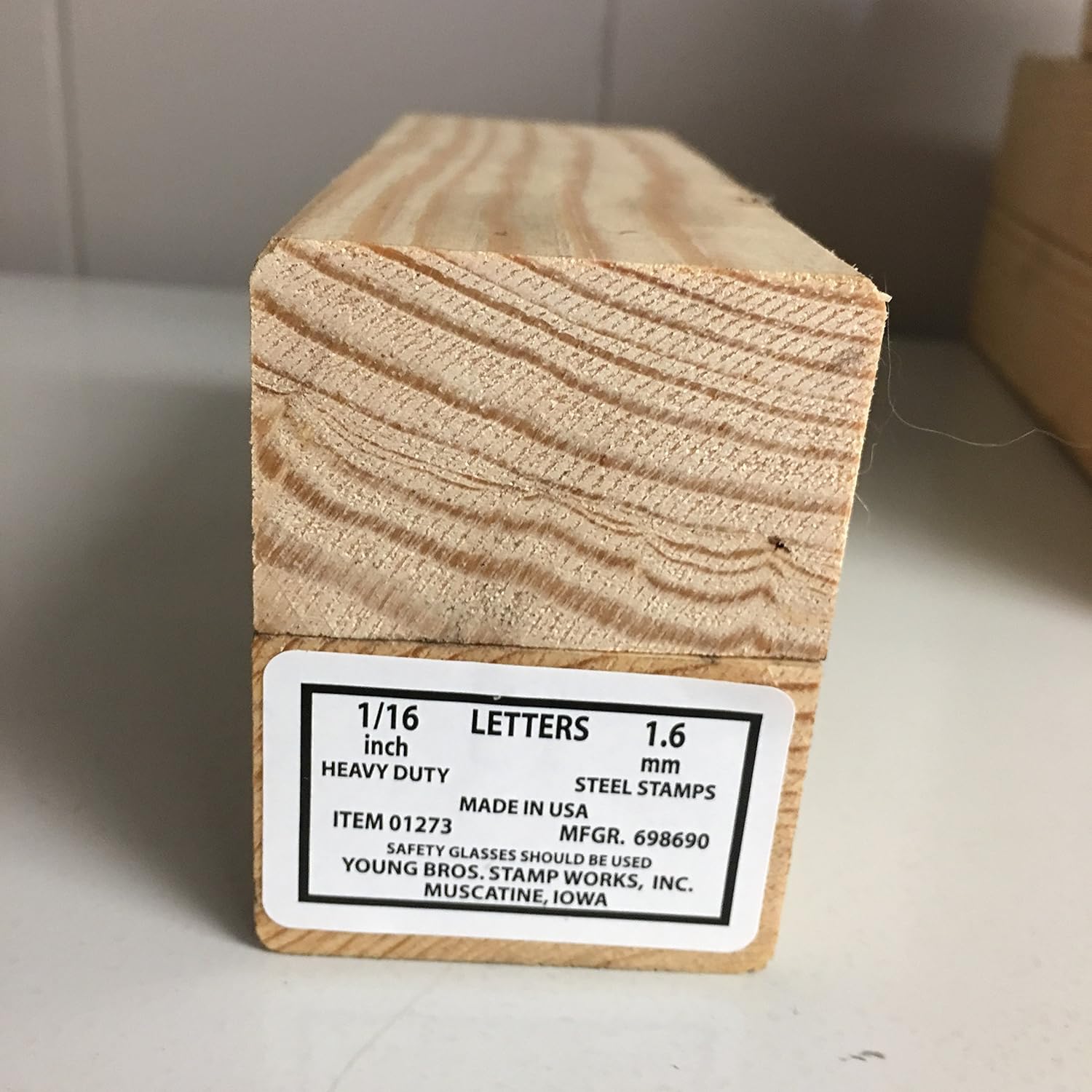 1/16 Heavy Duty Letter Set - Amazon.com