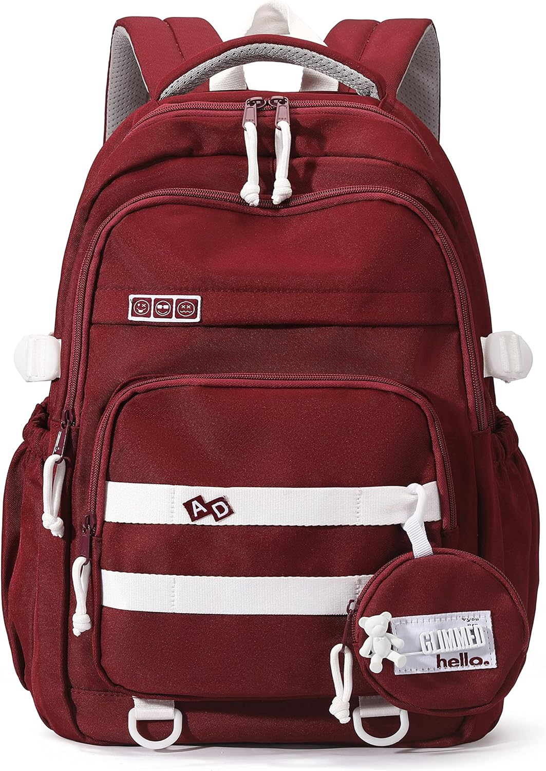 Amazon.com | YJMKOI Large capacity Backpack for Teen Girls Aesthetic ...