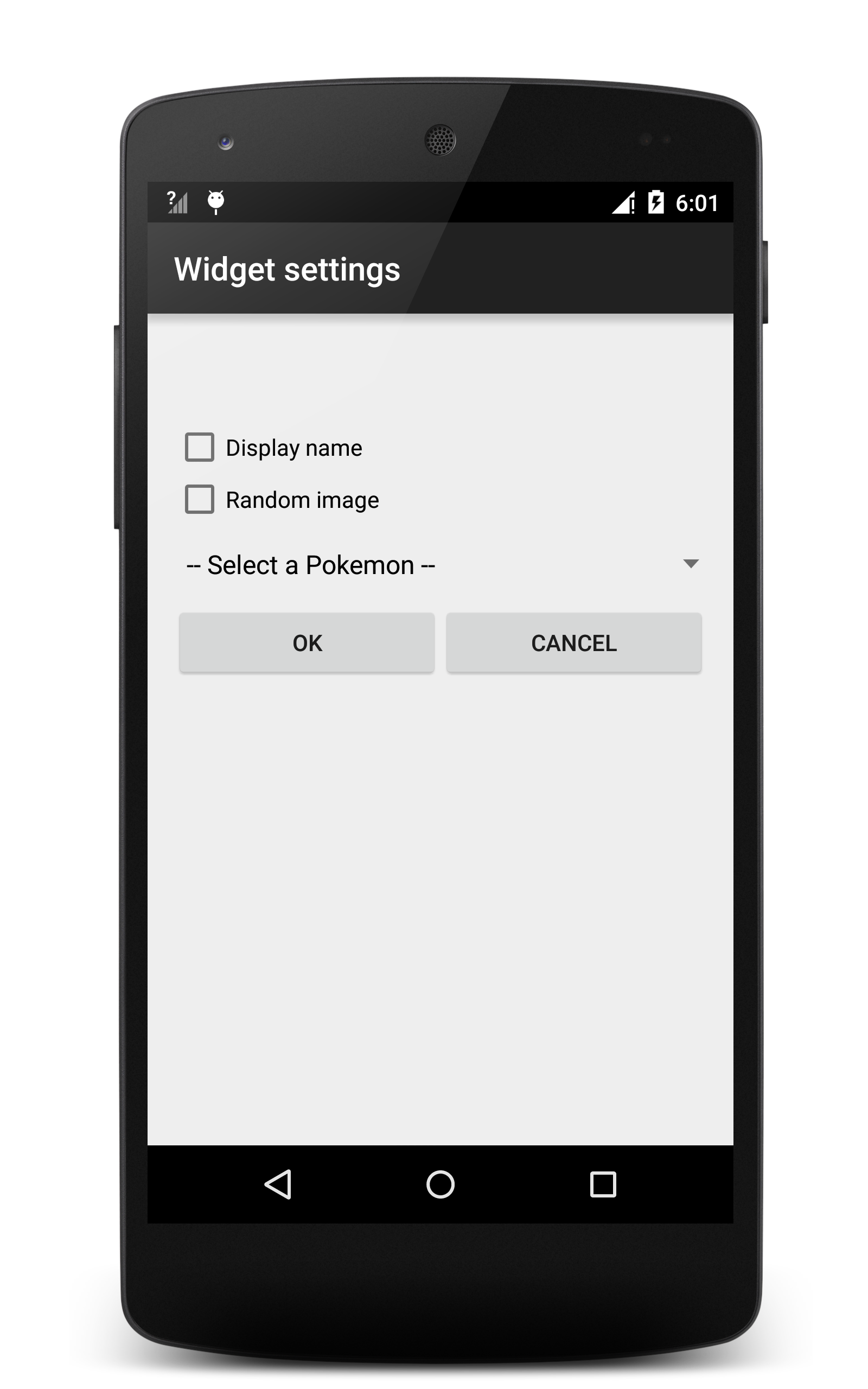 Widget Pokemon - App on Amazon Appstore