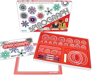 The Original Spirograph Retro Deluxe Set in CDU : Amazon.co.uk: Toys ...