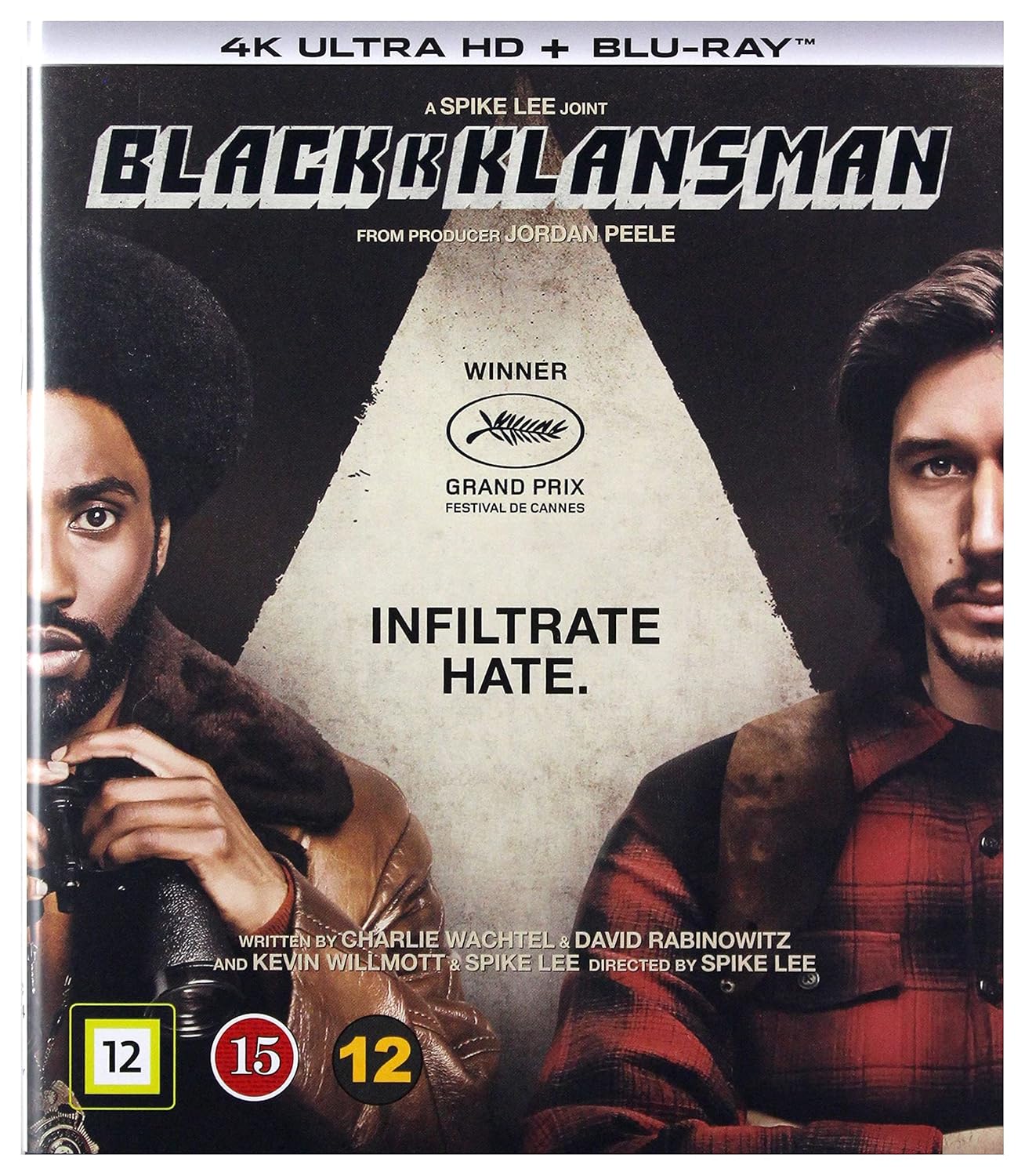 Amazon.com: SF Studios BlacKkKlansman Blu-ray 4K Ultra HD Anglais ...