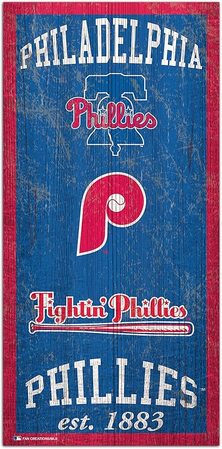 Amazon.com : Fan Creations MLB Philadelphia Phillies Unisex ...