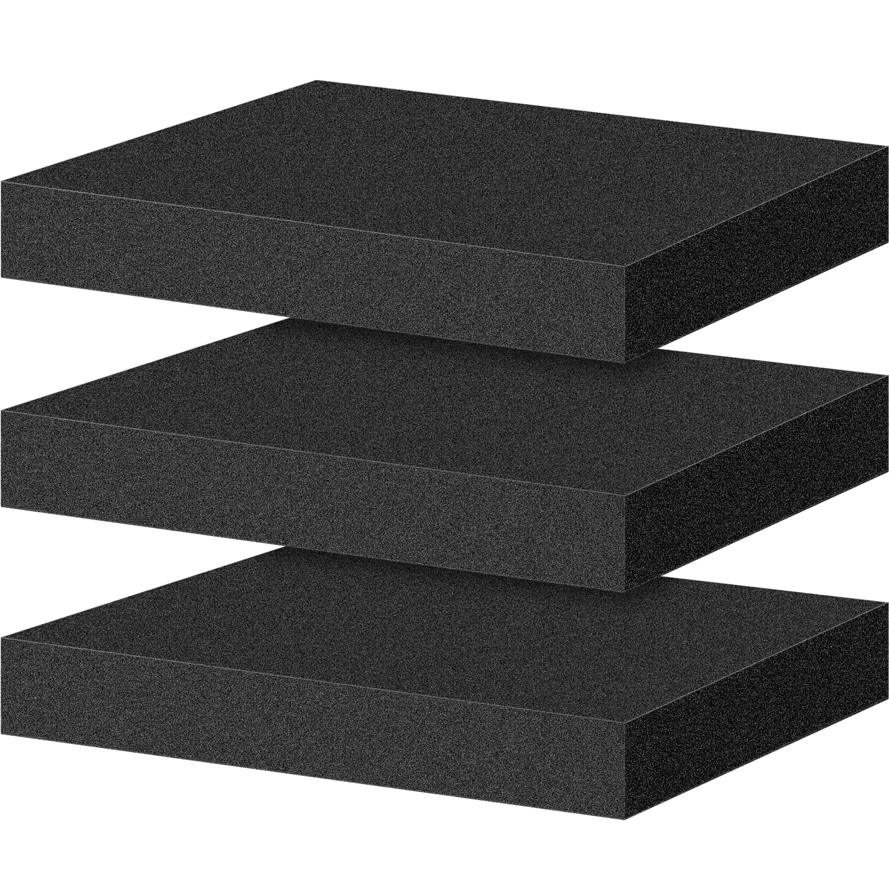 Snapklik.com : Polyurethane Foam Sheets, 3P 18 X 12 X 2 Inch Cuttable ...