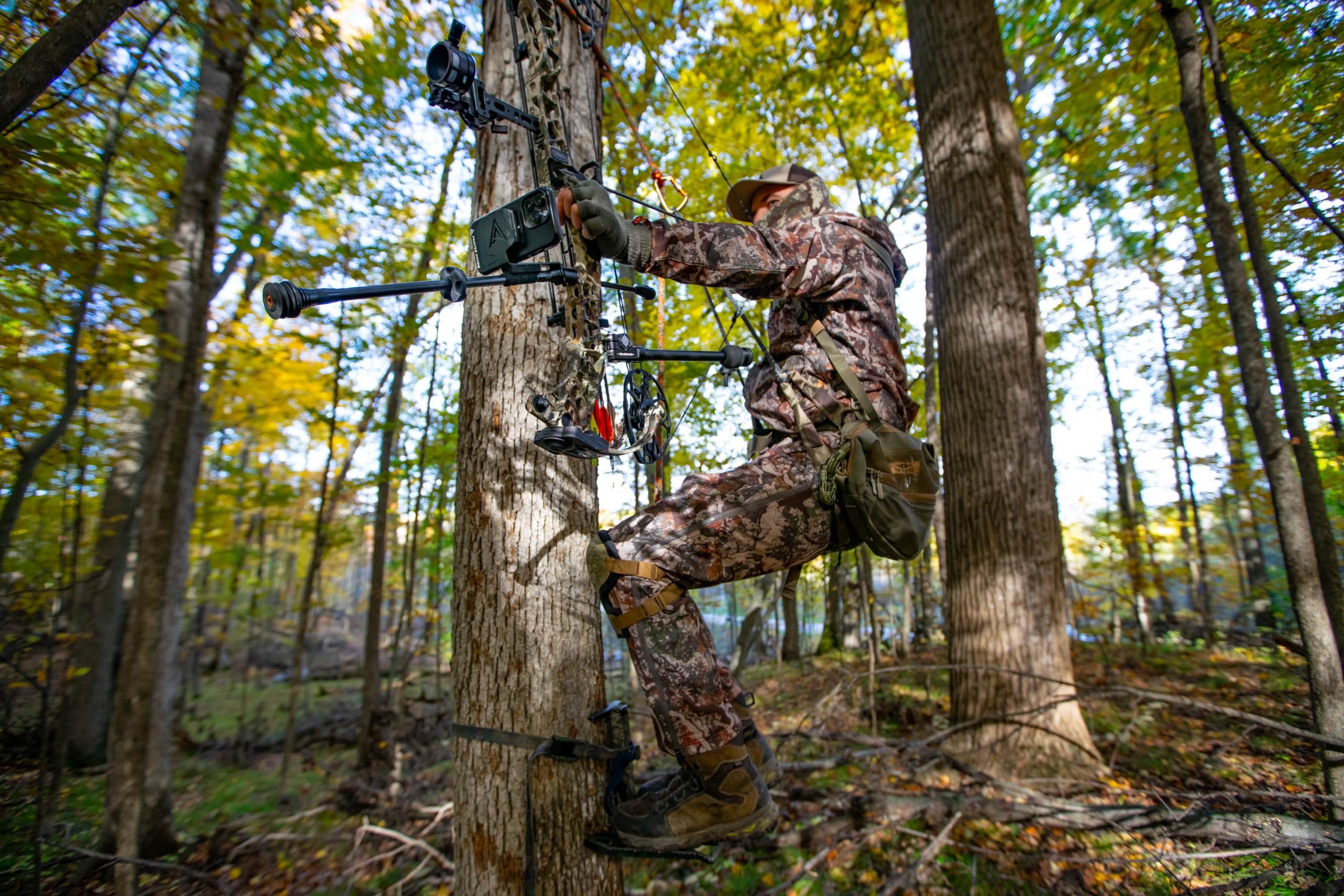 Phone Mount For Hunting Compound Bow Stabilizer MAG-PRO Plus Compound ...