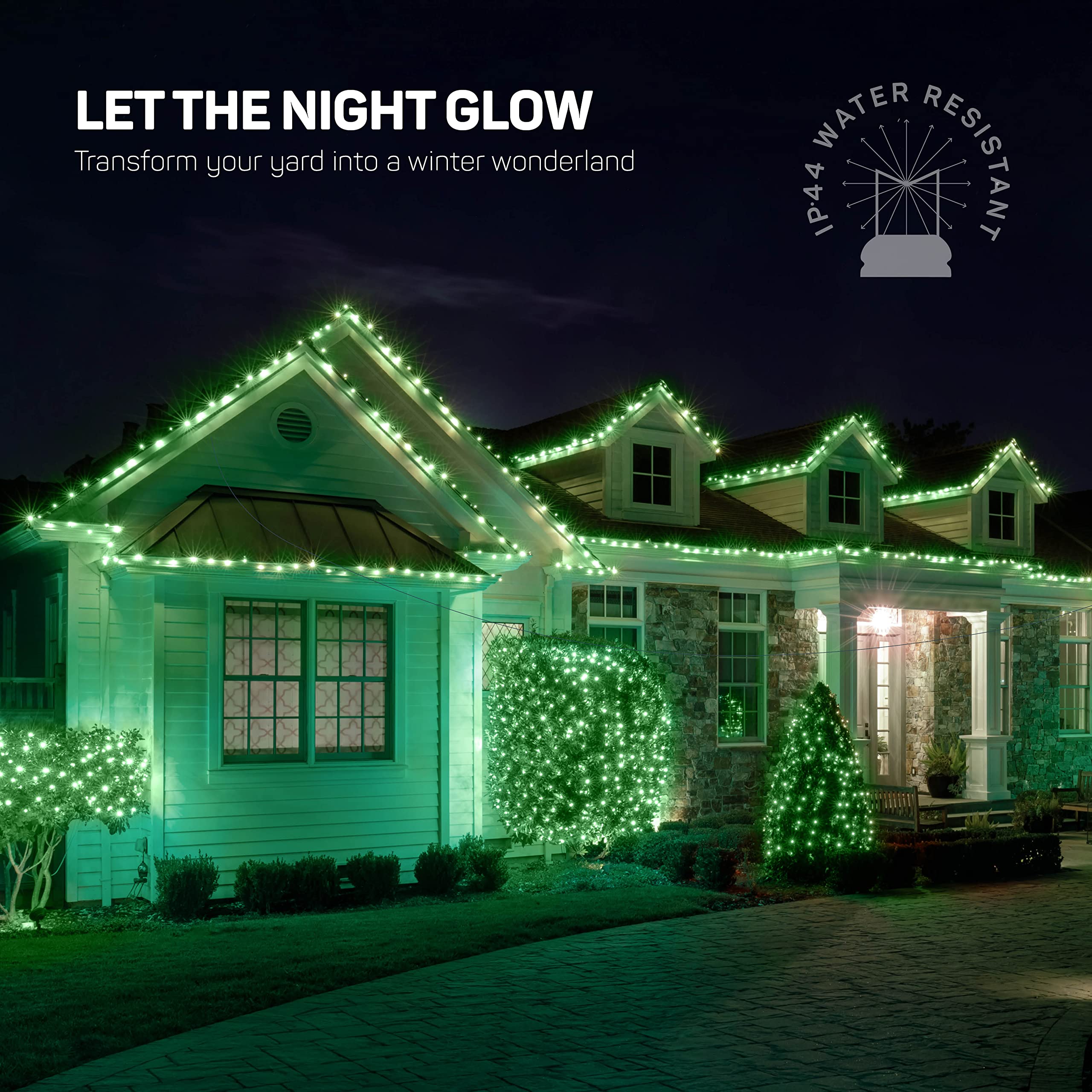 Green Christmas Lights