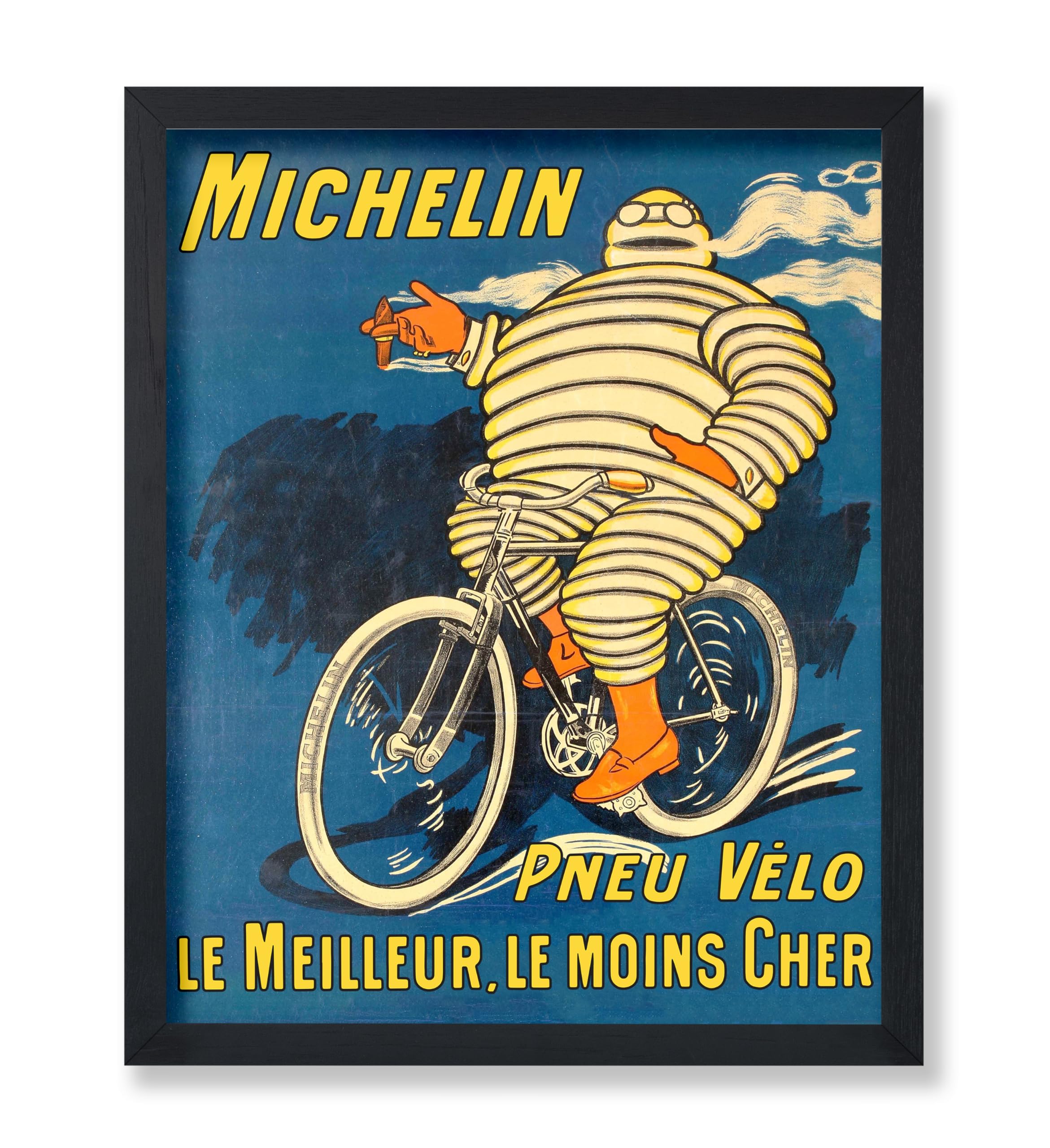 Amazon.com: Poster Master Vintage Michelin Man Poster - Retro Michelin ...