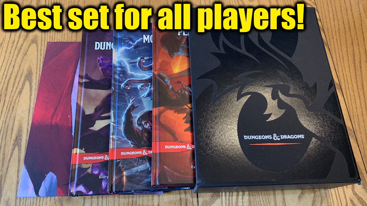Snapklik.com : Dungeons & Dragons Core Rulebooks Gift Set (Special Foil ...